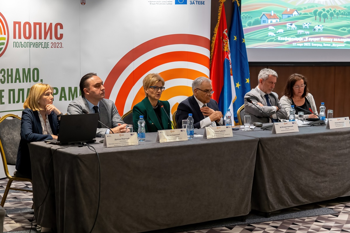 Konferencija U susret Popisu poljoprivrede 2023. | Republički zavod za statistiku Srbije